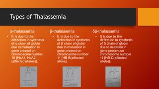 Thalassemia | PPT