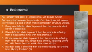 Thalassemia | PPT