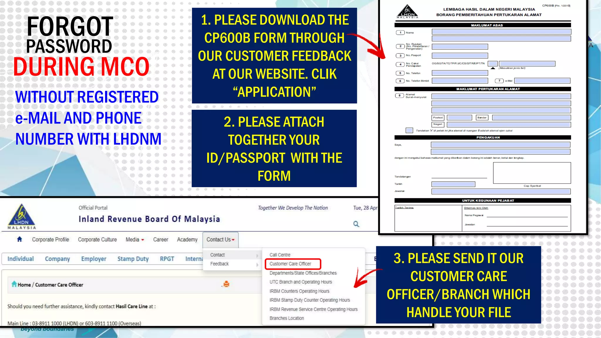Lhdn e-filing guide for e-Be | PDF