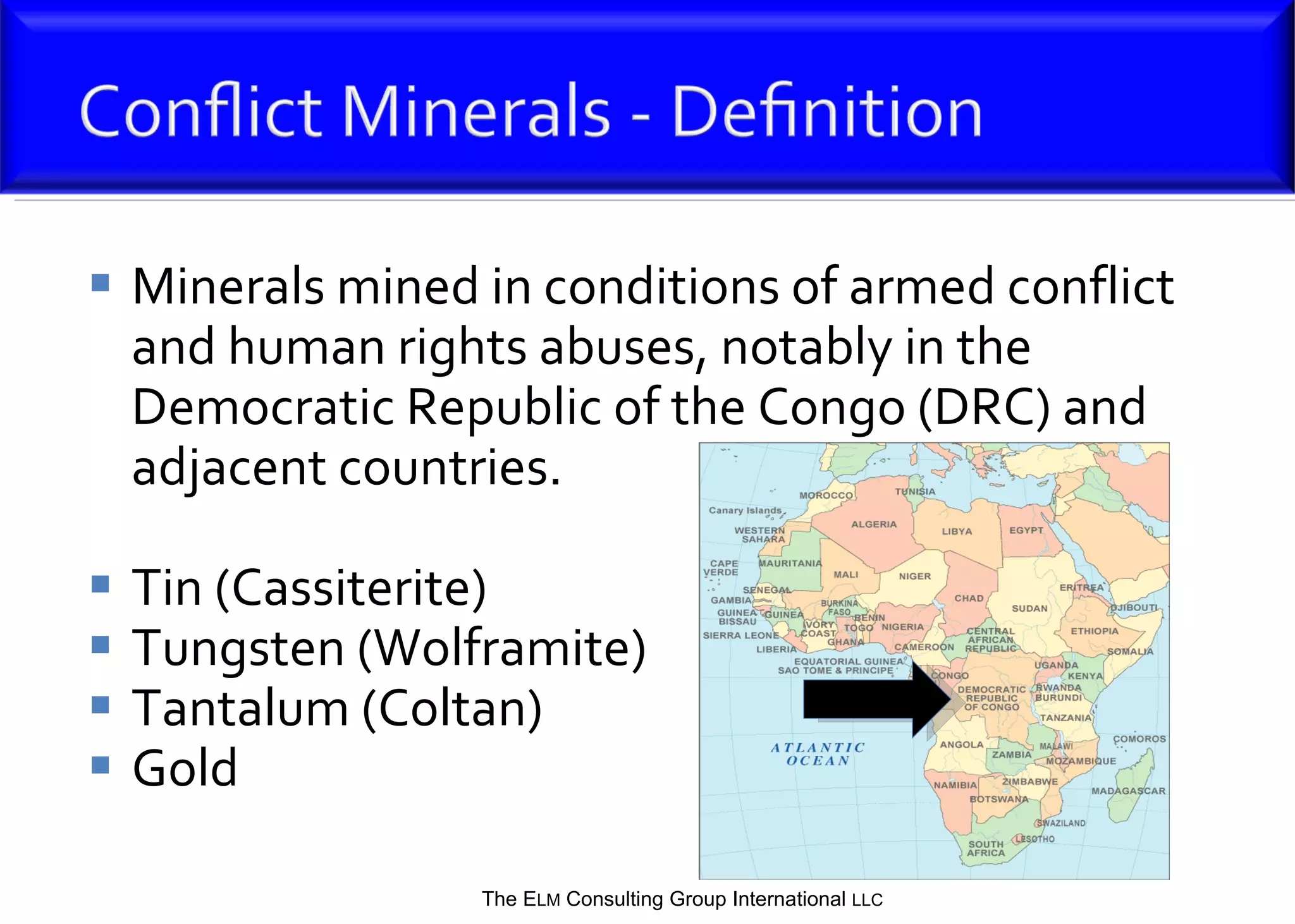 Conflict Minerals Traceability Auditing | PPT
