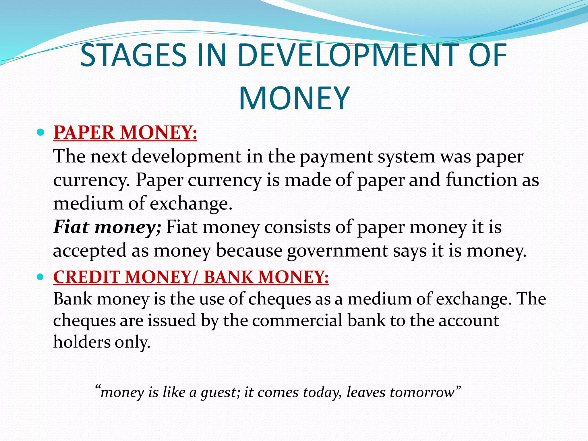 What is money | PPTX