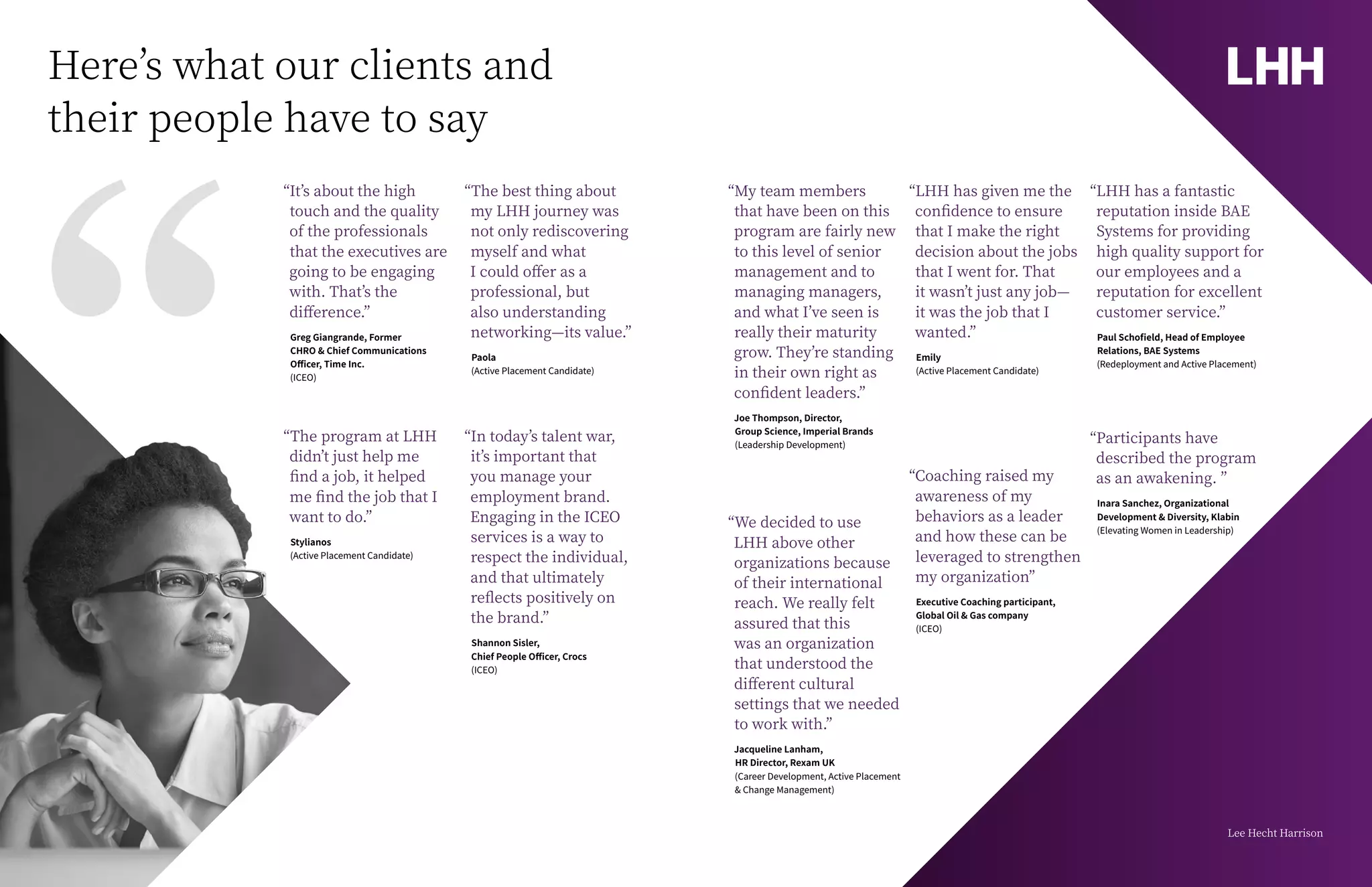 LHH corporate brochure 2020 | PDF