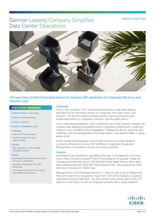 LHI Leasing case study | PDF