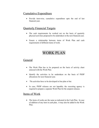 Instructions of fill in cash | PDF