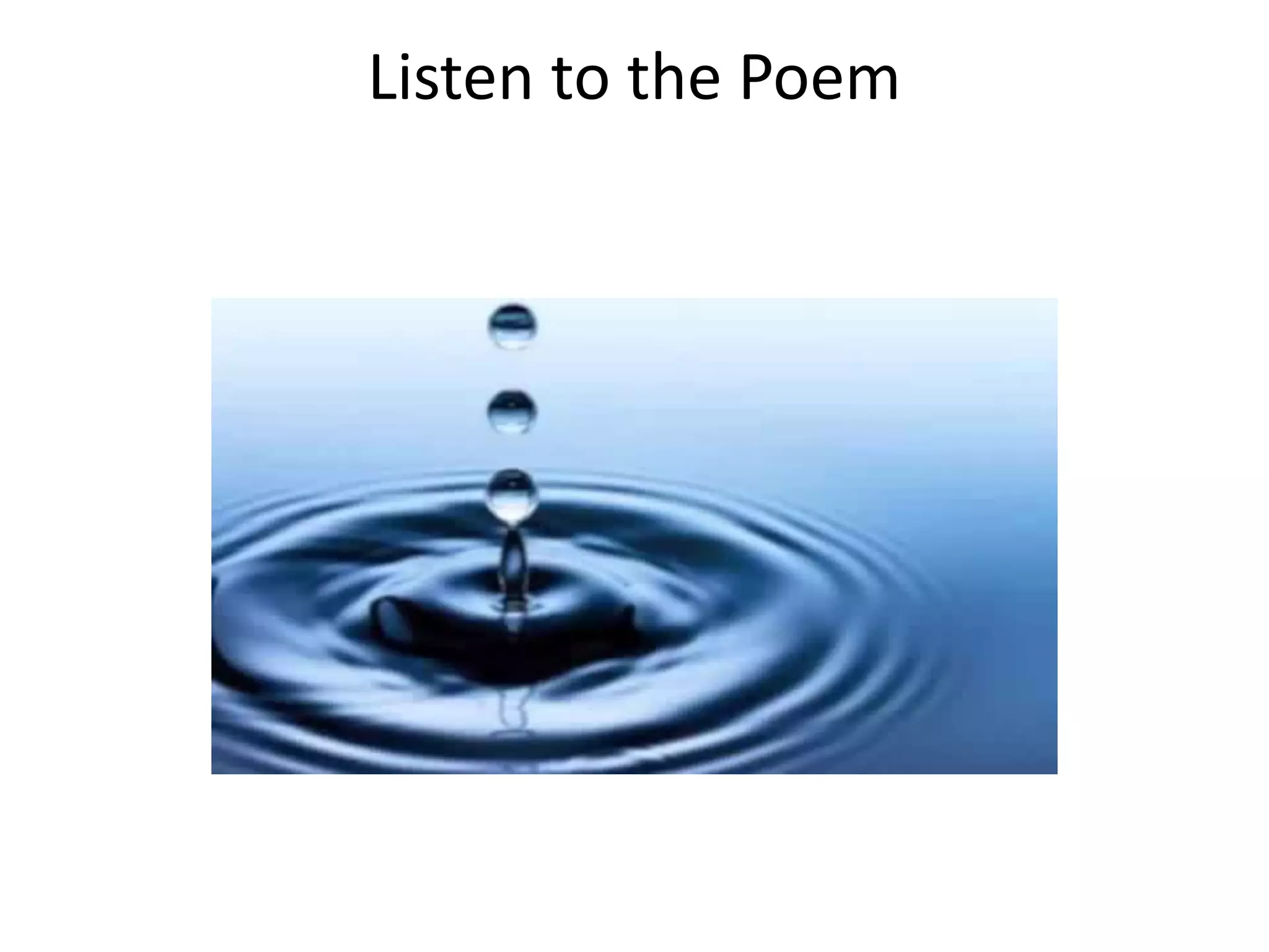 Keeping quiet- Pablo Neruda | PPTX