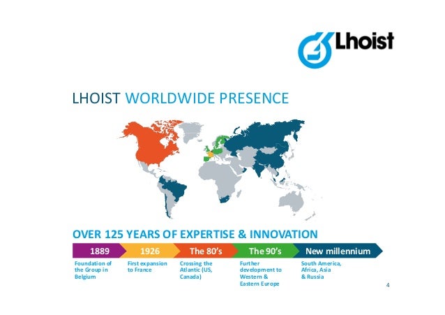 Lhoist group presentation 2015