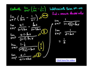L hopitals rule | PPTX