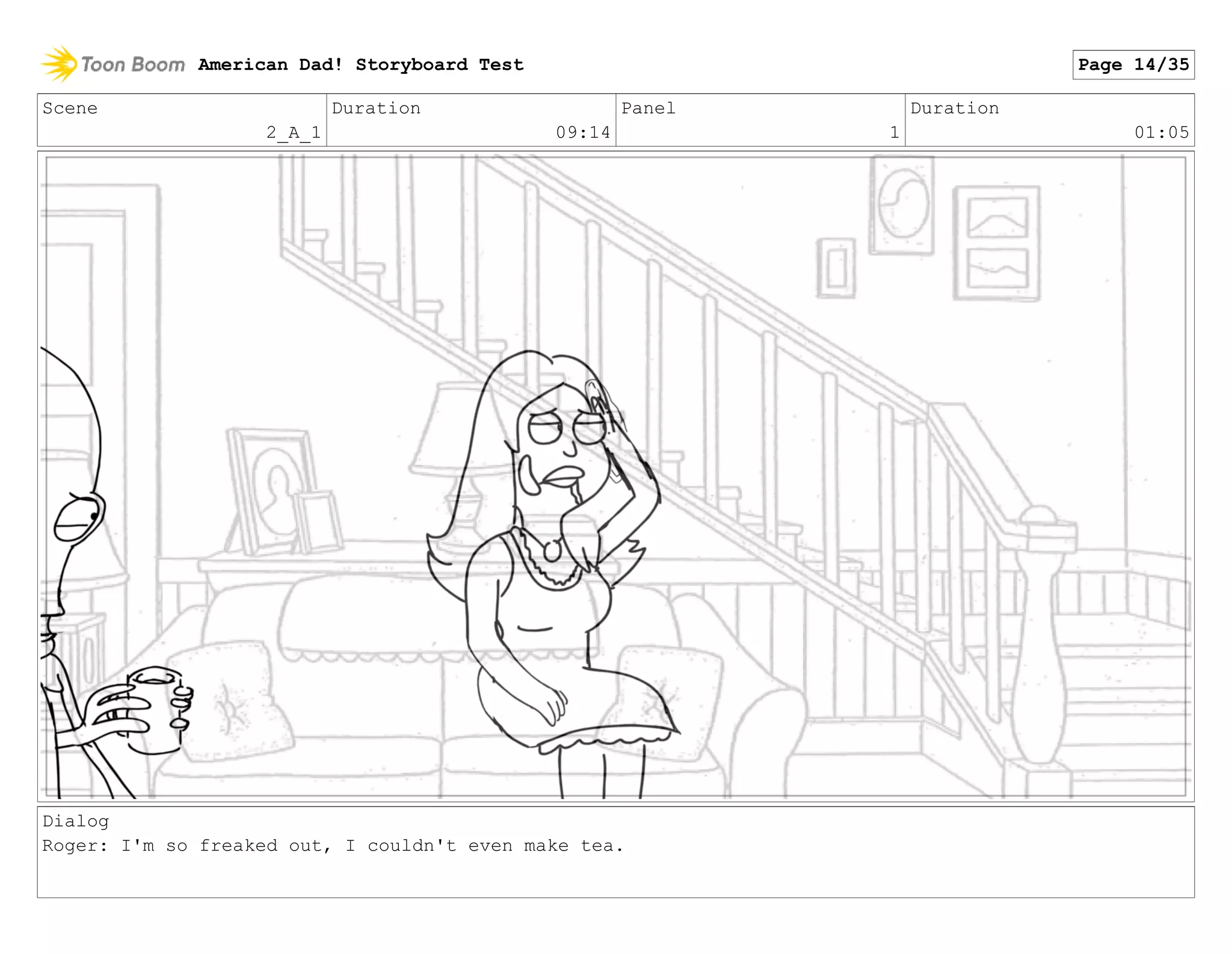 American Dad! Storyboard Test | PPT