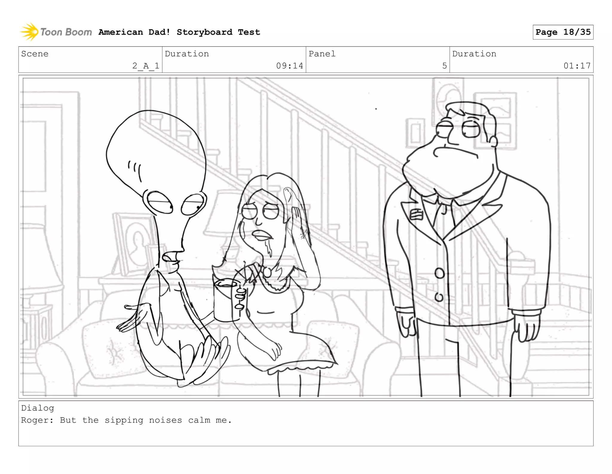 American Dad! Storyboard Test | PPT