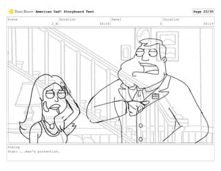 American Dad! Storyboard Test | PPT