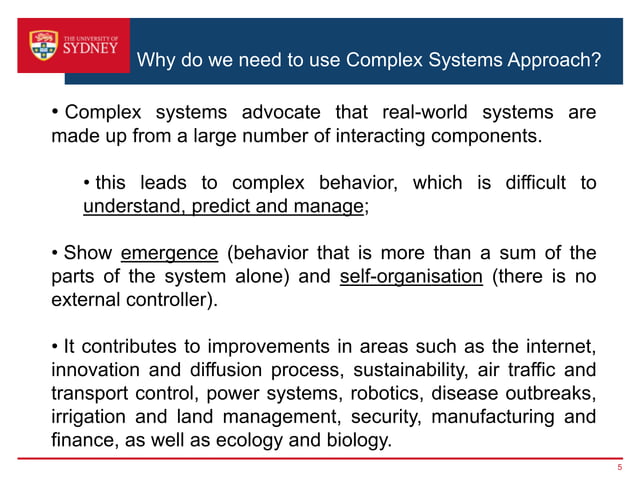 Information, Knowledge Management & Coordination Systems: Complex Systems Approach | PPT