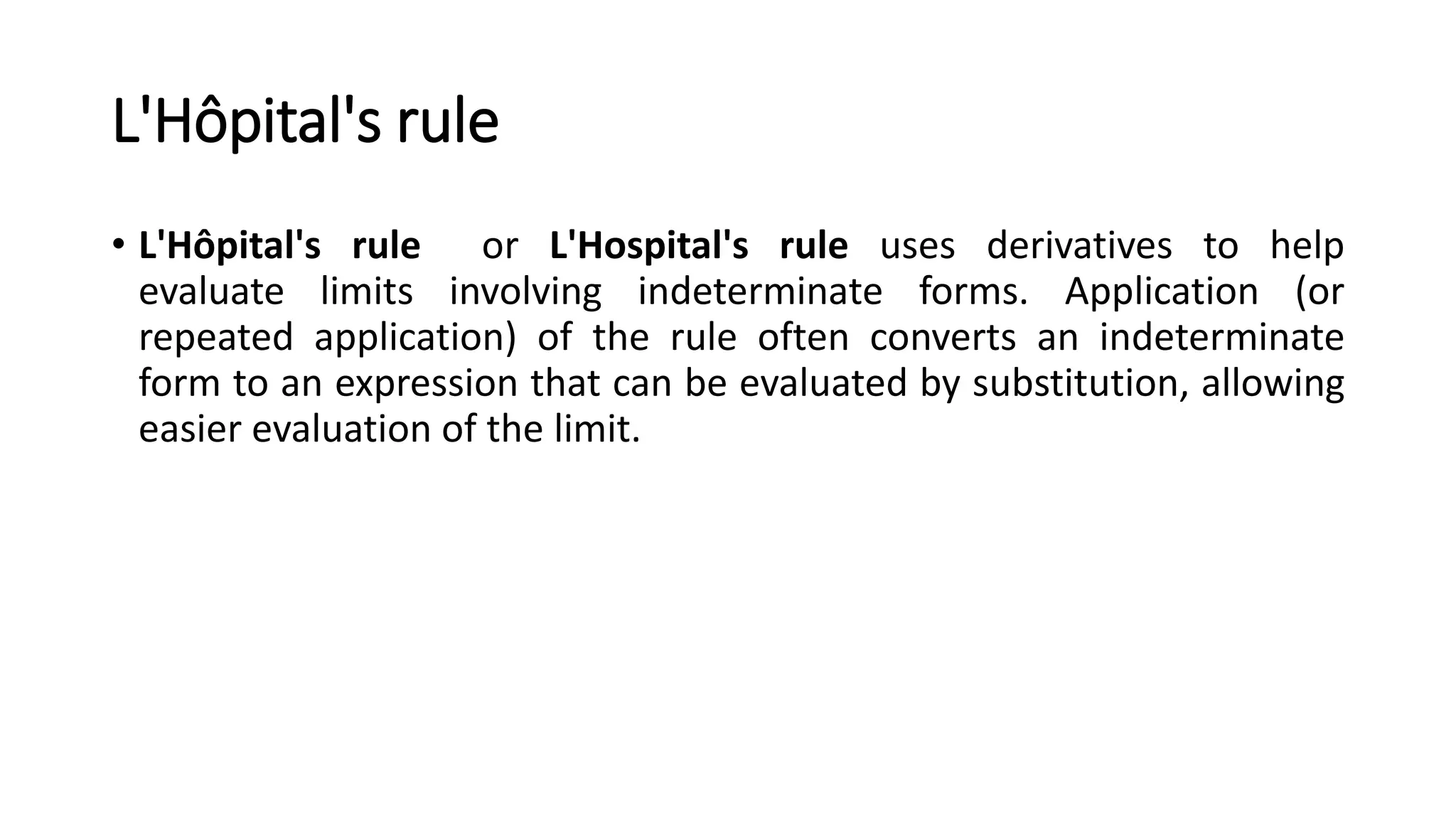 L'Hôpital's rule.pptx