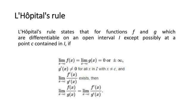 L'Hôpital's rule.pptx