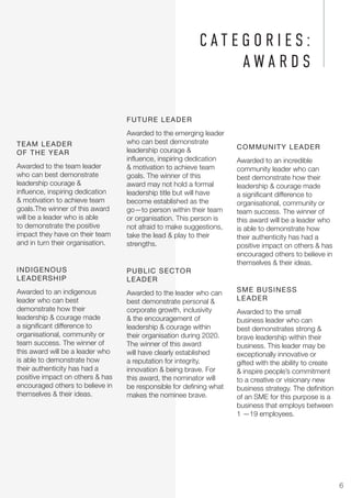 LeadershipHQ Outstanding Leadership Awards 2021 Partnership Kit | PDF