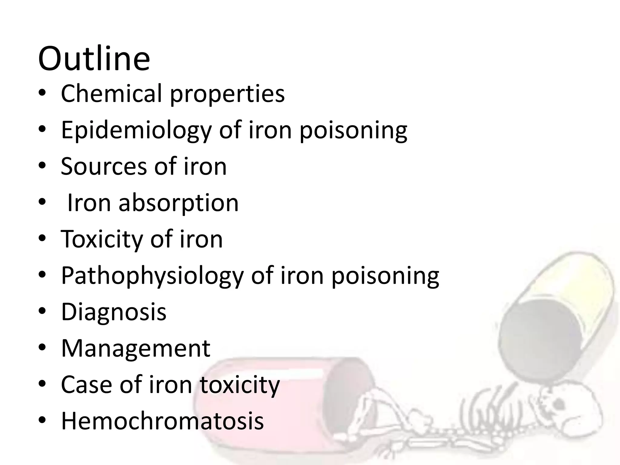 Iron toxicity | PPTX