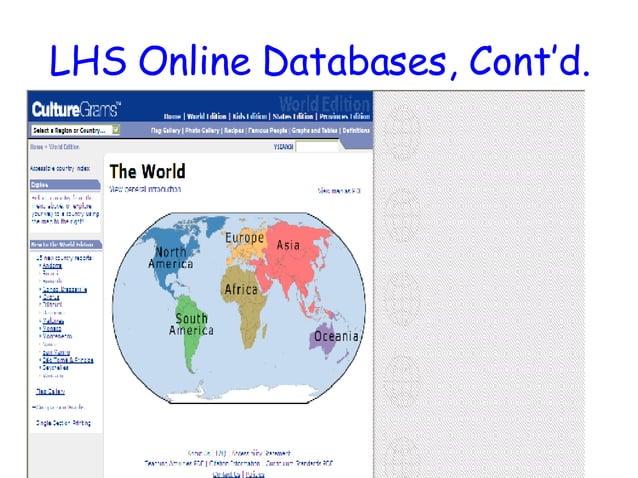 Lhs Library Orientation | PPT