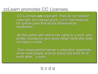 ccLearn presentation for Lawrence Hall of Science | PPT