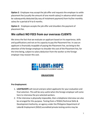 Light & Hope Terms & Conditions | DOCX