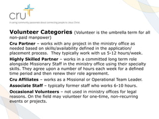 LHVS volunteer proposal | PPTX