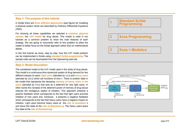 Modeling an ODE: 3 different approaches - Part 1 | PPT