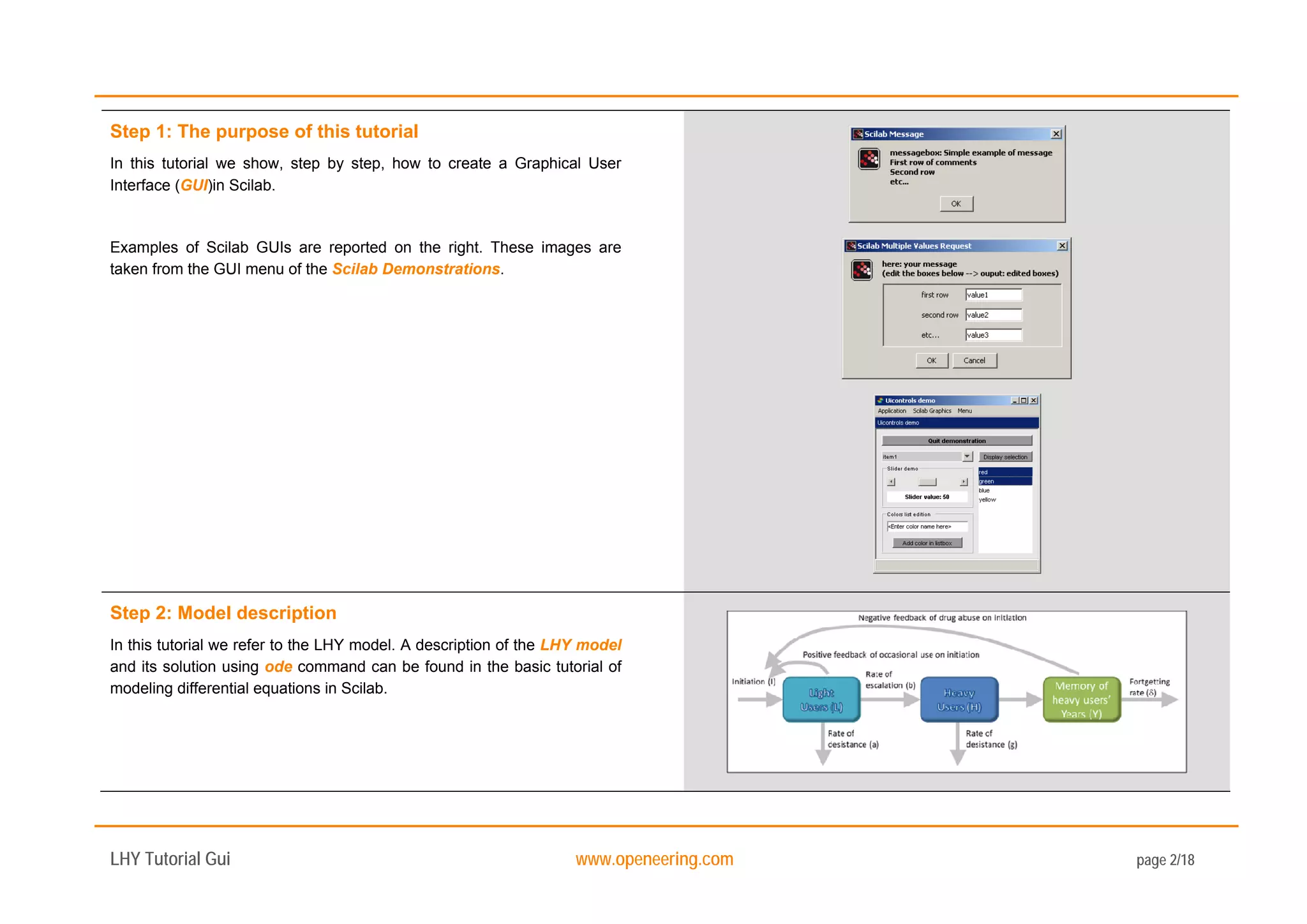 How To Develop A Graphical User Interface Gui In Scilab Ppt