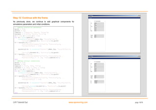 How to develop a Graphical User Interface (GUI) in Scilab | PDF