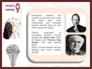 Innovative Leadership | PPTX