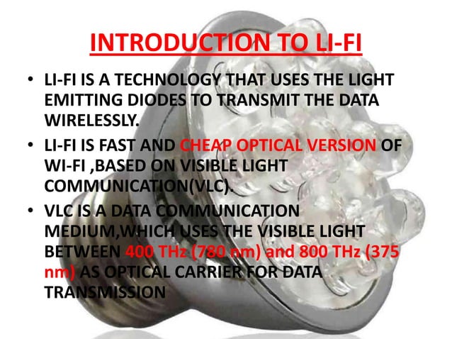 Li fi | PPTX