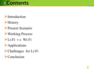 Li Fi Technology PPT | PPTX