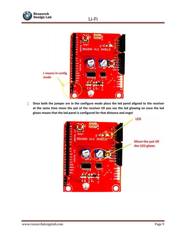 Li Fi Visible Light Communication | PDF