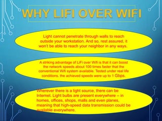 Li fi future technology | PPT
