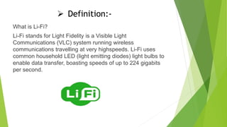 Li fi | PPT