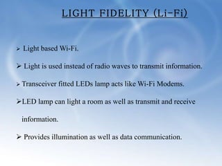 Li fi | PPT