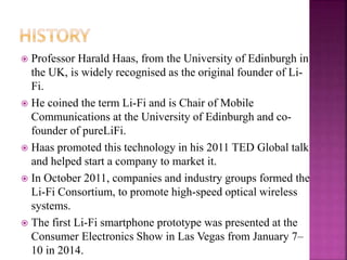 Li fi technology ppt www.studymafia.org
