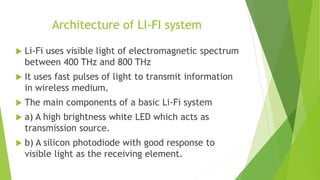 Li - fi- technology ppt of dipak pal | PPT