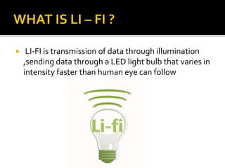 Lifi Technology | PPTX