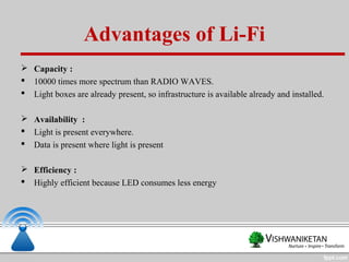 Li fi wireless optical networking technology | PPT