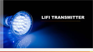 Audio Transmission using LED | PPTX