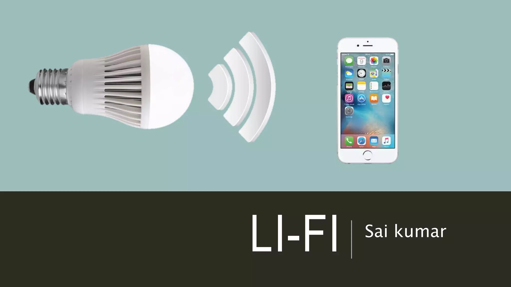 Li fi light fidelity for the future generation | PPTX