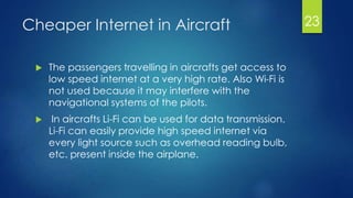 Li fi(light fidelity)-the future technology in wireless | PPTX
