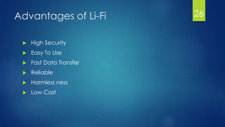 Li fi(light fidelity)-the future technology in wireless | PPTX