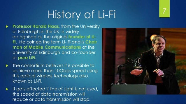 Li fi(light fidelity)-the future technology in wireless