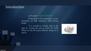 Li fi presentation | PPT