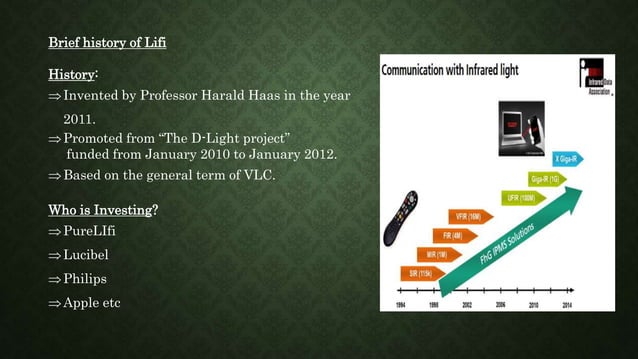 Presentation on Li-Fi | PPTX