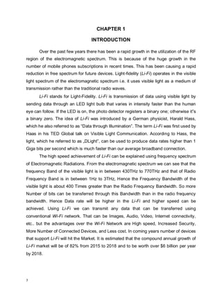 Audio signal transmission using Li-Fi. | PDF