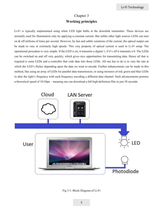 Li-Fi Seminar Report | DOCX