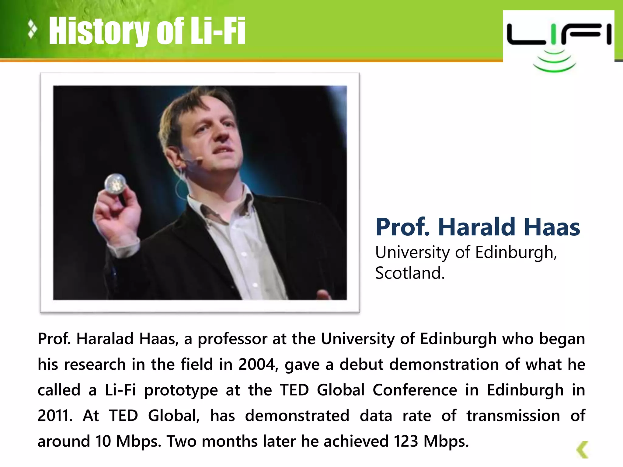 Li-Fi technology | PPTX