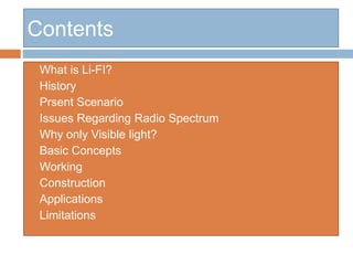 Li fi technology | PPT