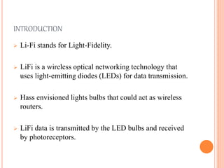 LiFi Technology | PPTX