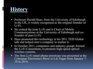 Li fi technology | PPTX